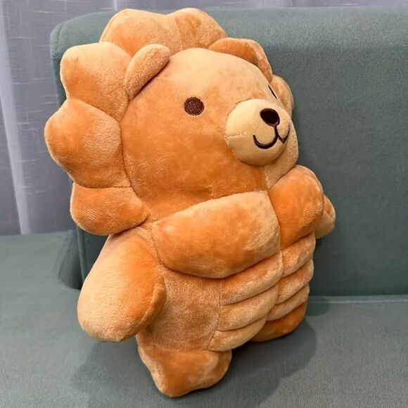 Toys | Cute Six Pack Chad Muscle Lion Stuffed Animal Plush Toy | Poshmark
